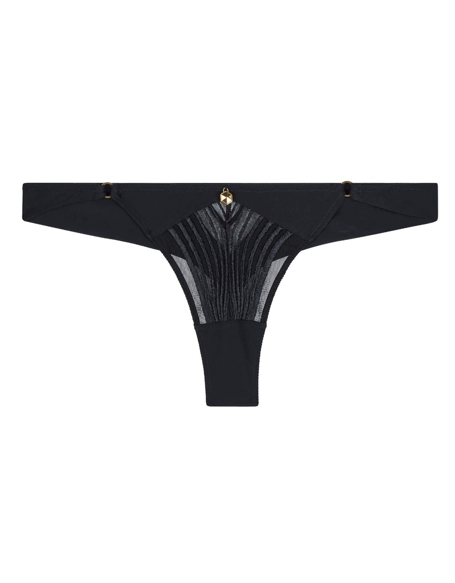 Aubade Sumptuous Waves Tanga Smoky Attraction French Designer Lingerie ...